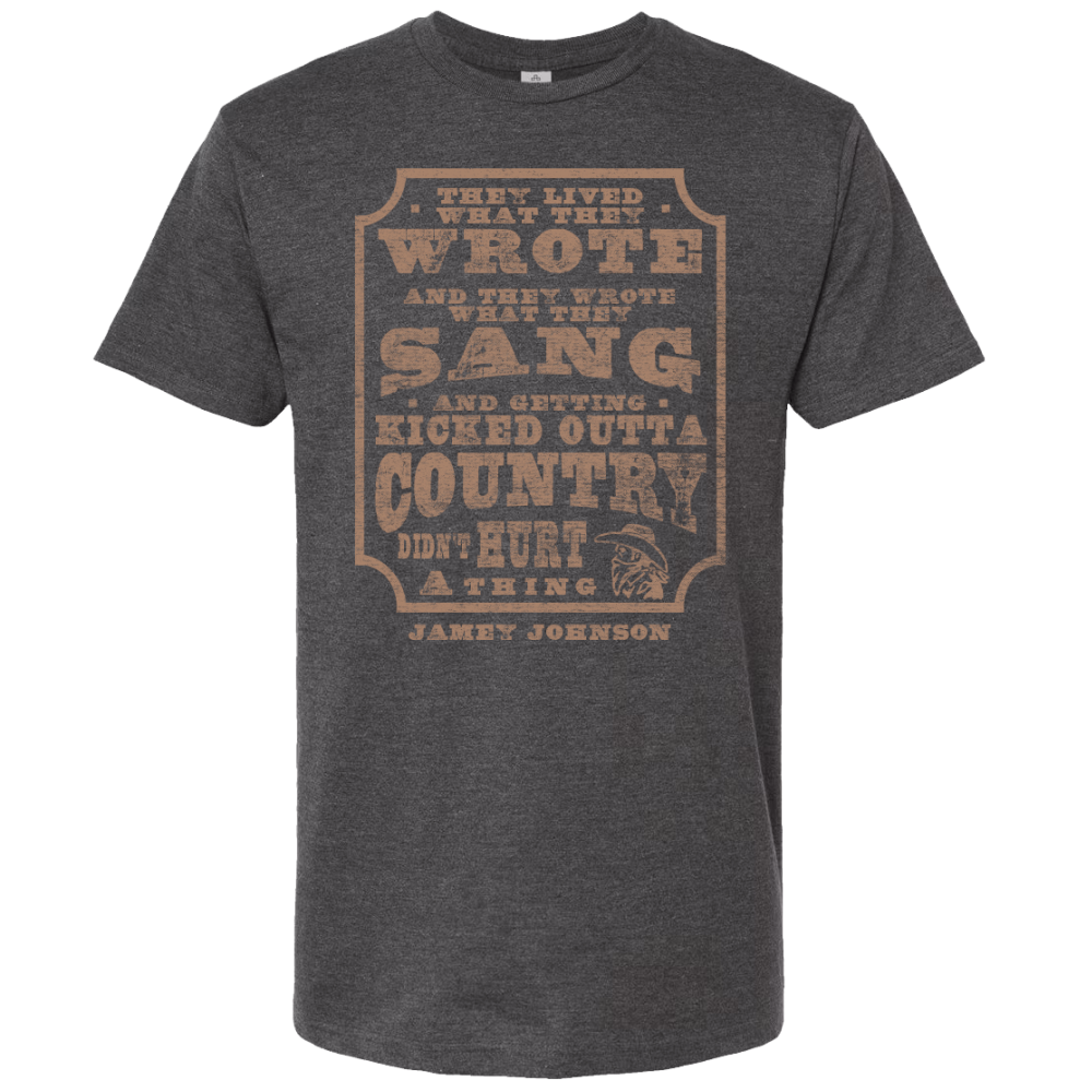 Kicked Outta Country Tee – Jamey Johnson